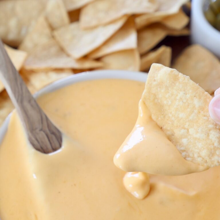 Easy Nacho Cheese Sauce Recipe - WhitneyBond.com