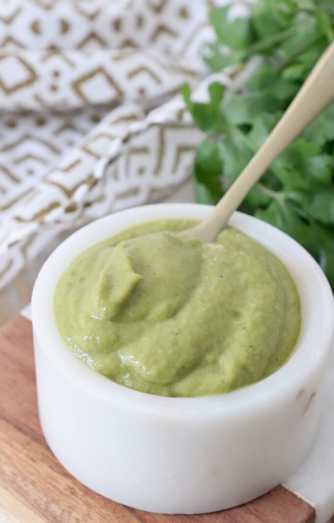 Easy Roasted Poblano Sauce Recipe