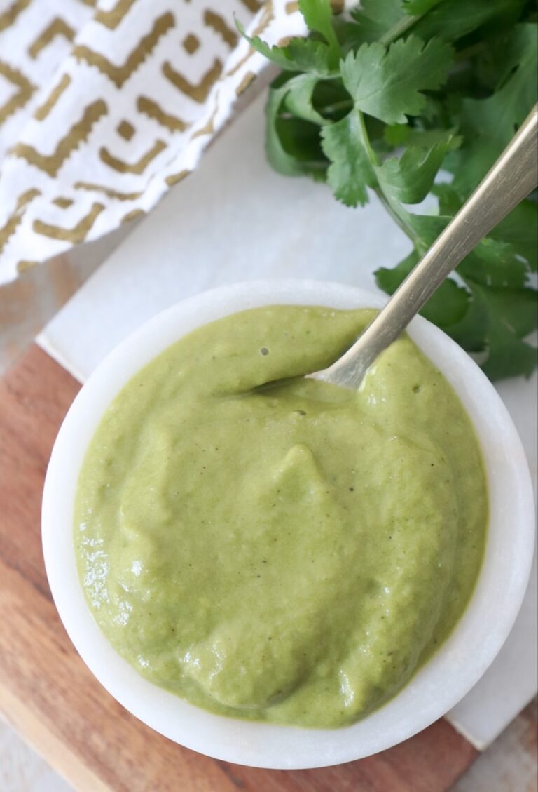 Easy Roasted Poblano Sauce Recipe