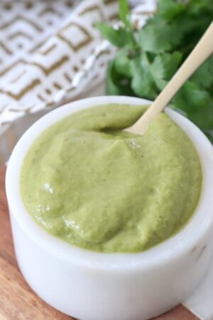 Easy Roasted Poblano Sauce Recipe