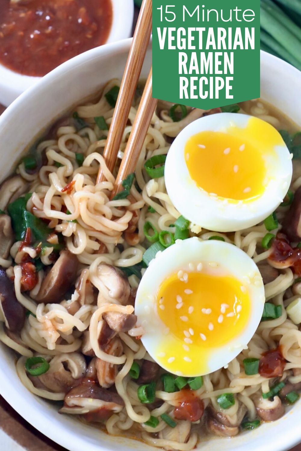 Easy Vegetarian Ramen Recipe - WhitneyBond.com