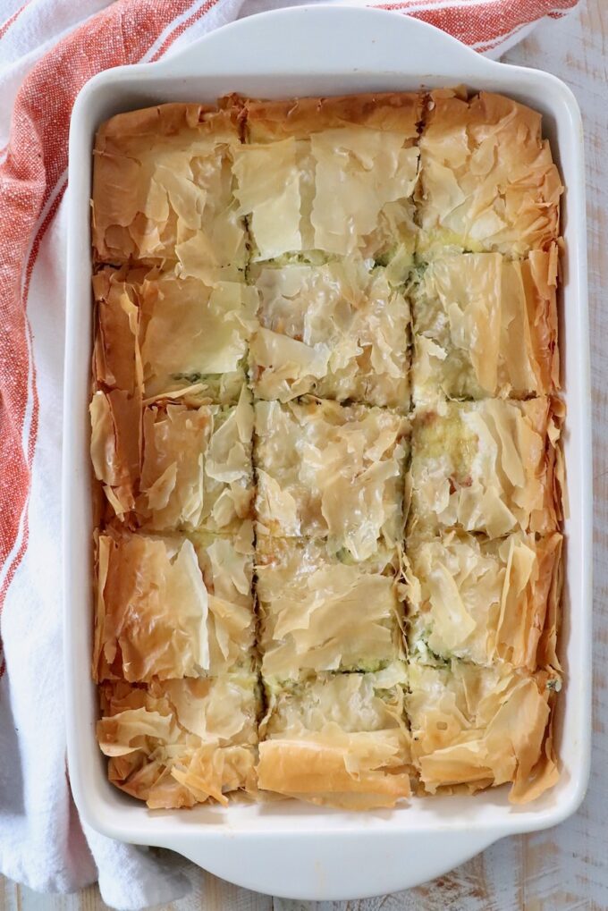 Greek Zucchini Pie Recipe (Kolokithopita)