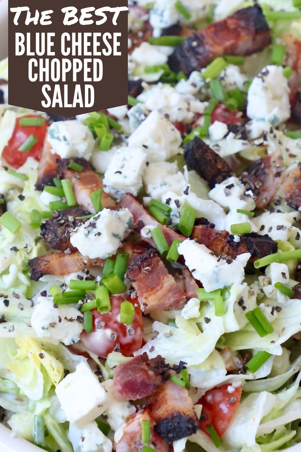 Chopped Blue Cheese Salad Recipe