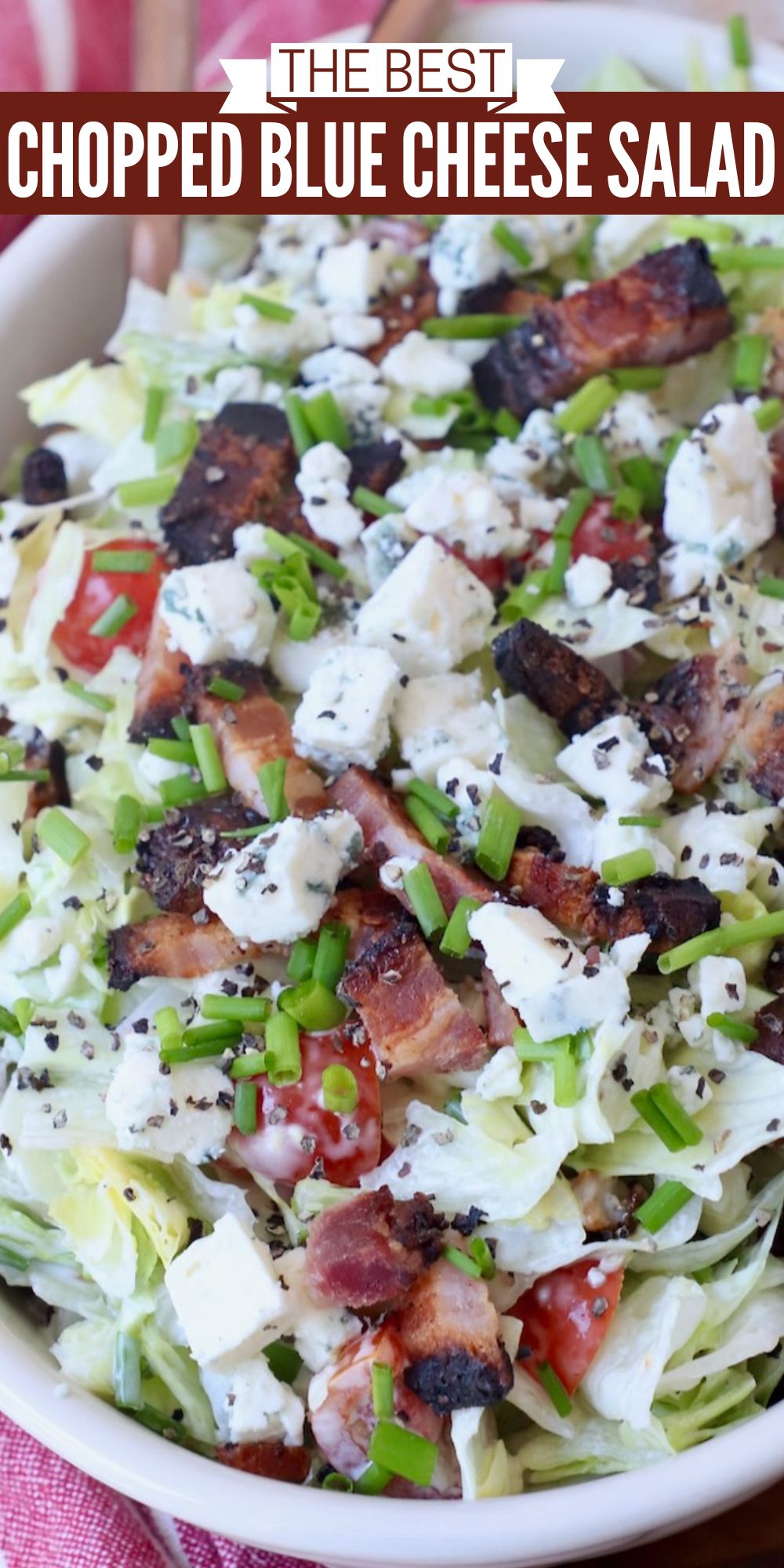 Chopped Blue Cheese Salad Recipe