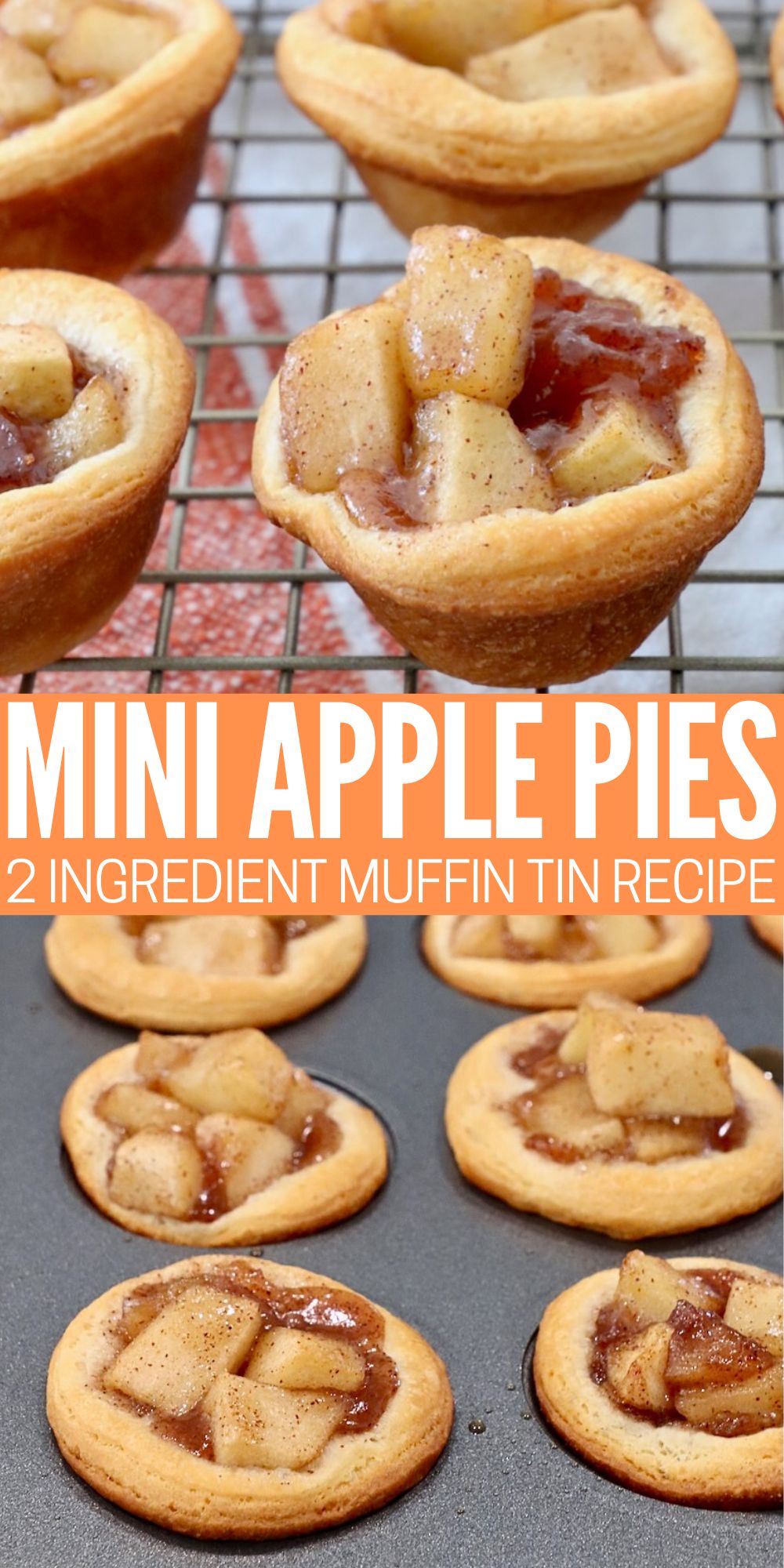 Mini Apple Pies (Easy Recipe!)