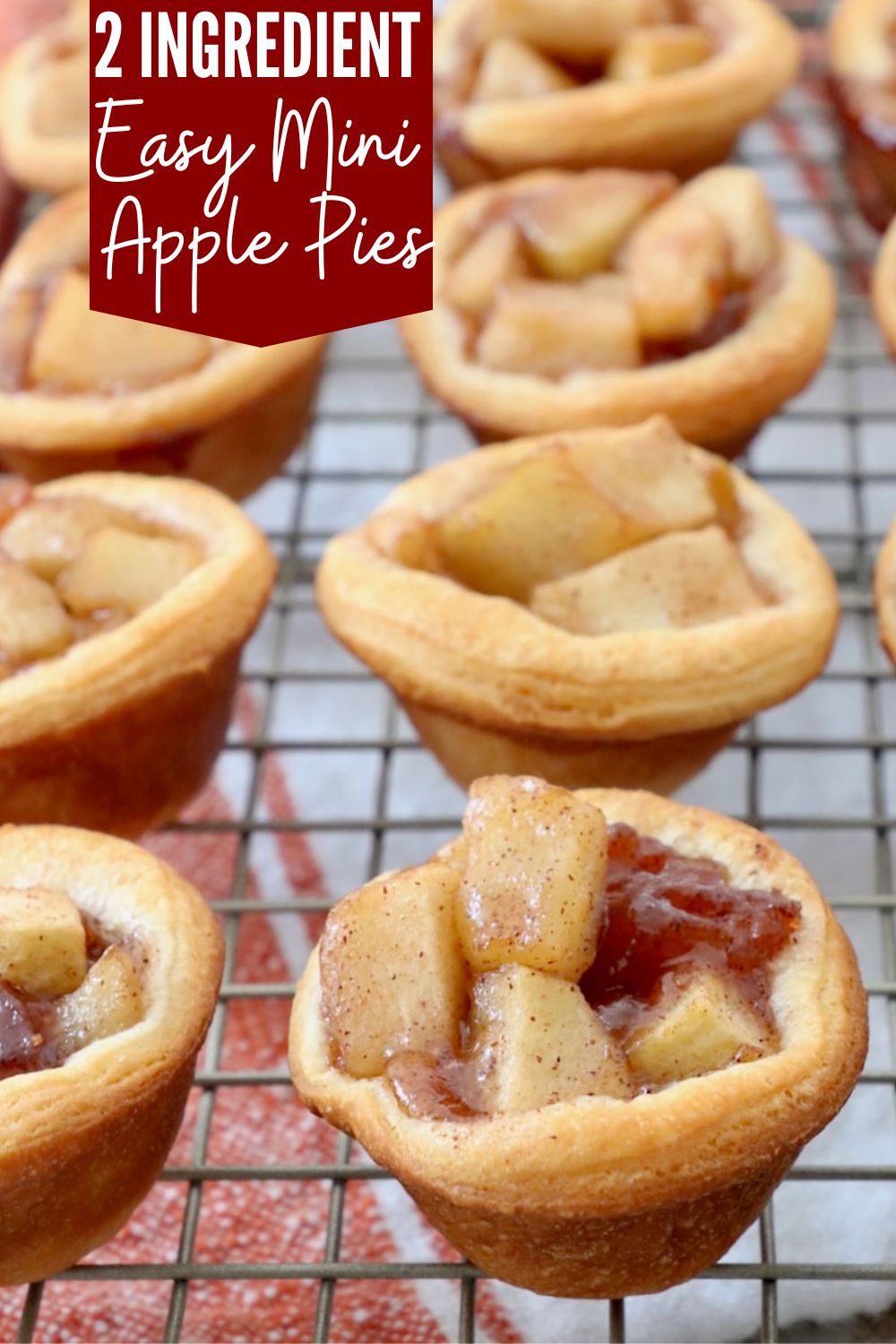 Mini Apple Pies (Easy Recipe!)