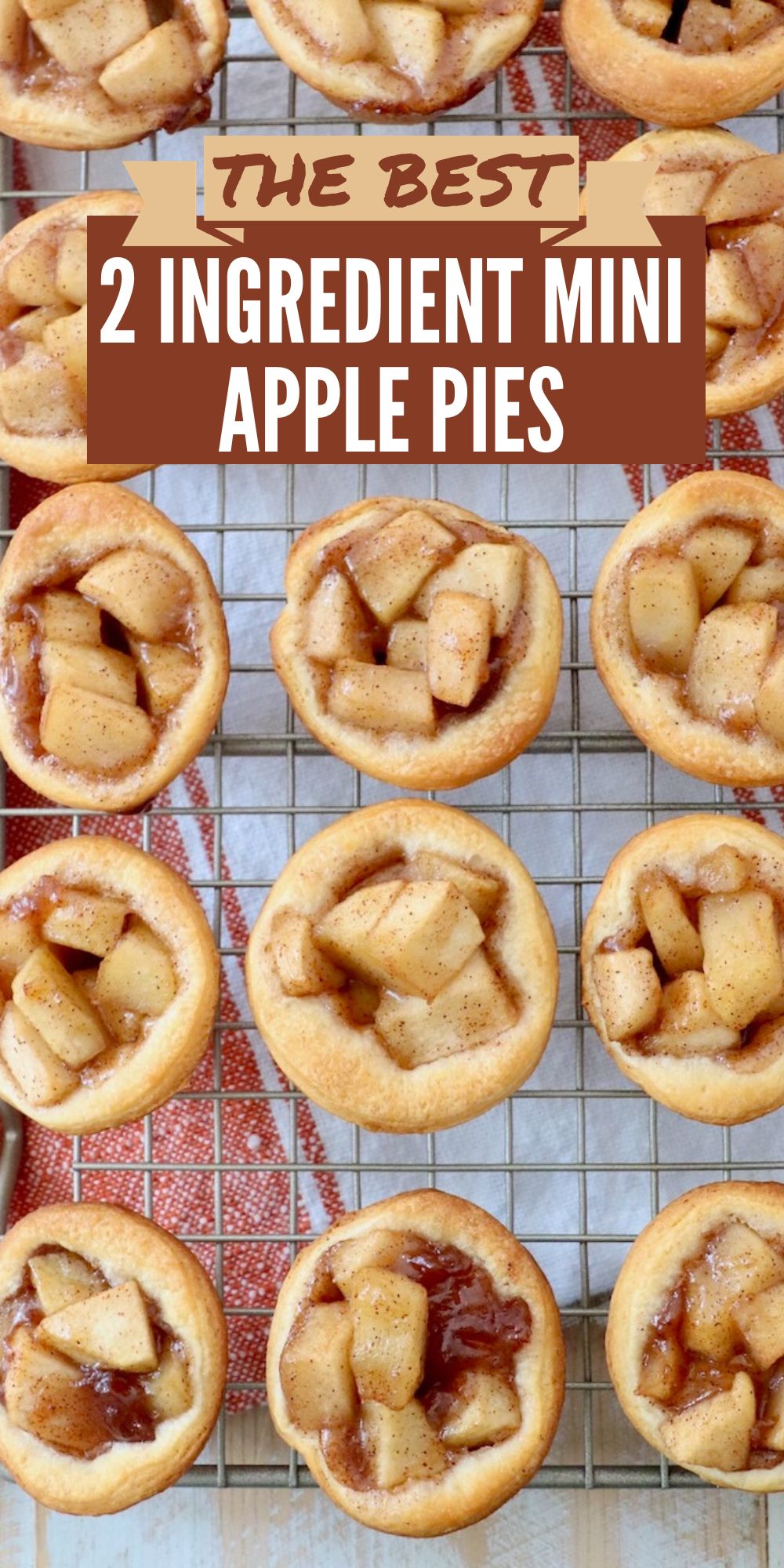Mini Apple Pies (Easy Recipe!)
