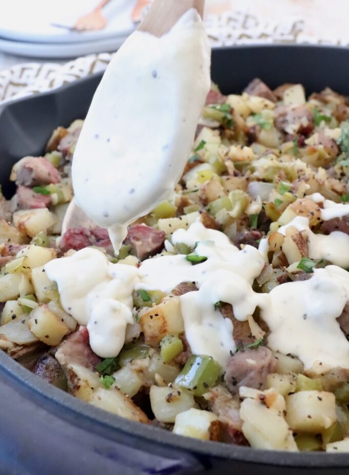 Cheesesteak Hash Recipe