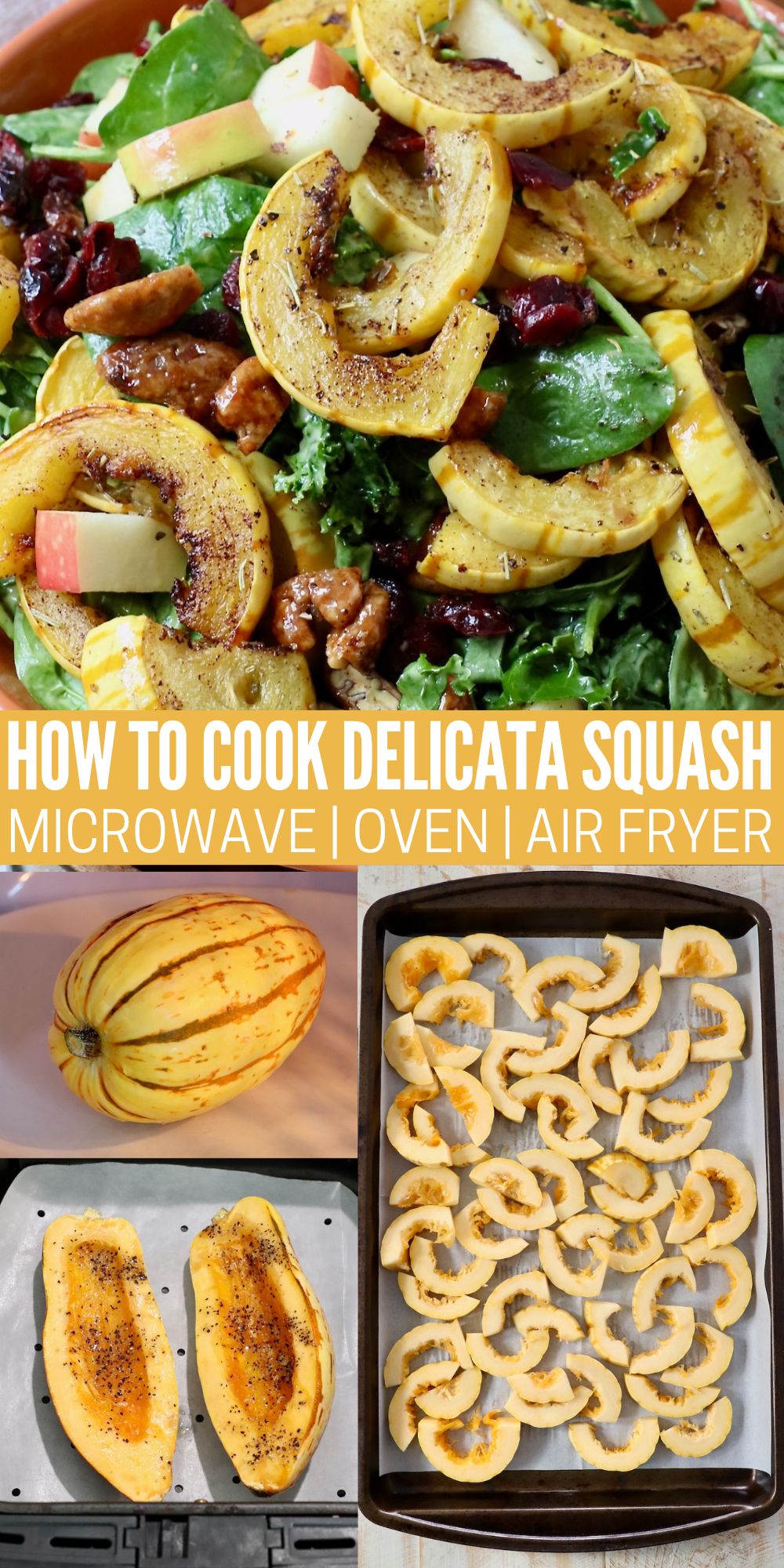 How To Cook Delicata Squash (3 Ways)