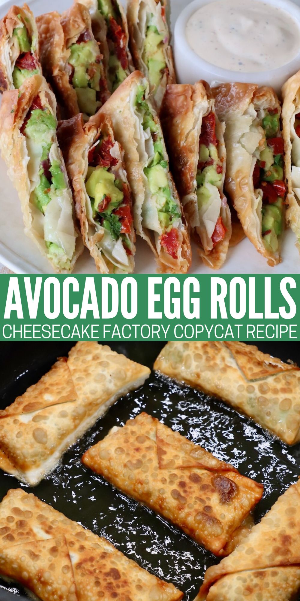 Avocado Egg Rolls Recipe (with VIDEO)