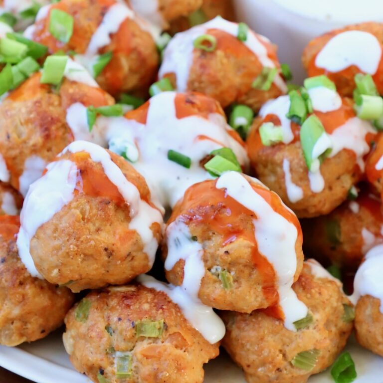 Buffalo Chicken Meatballs Recipe