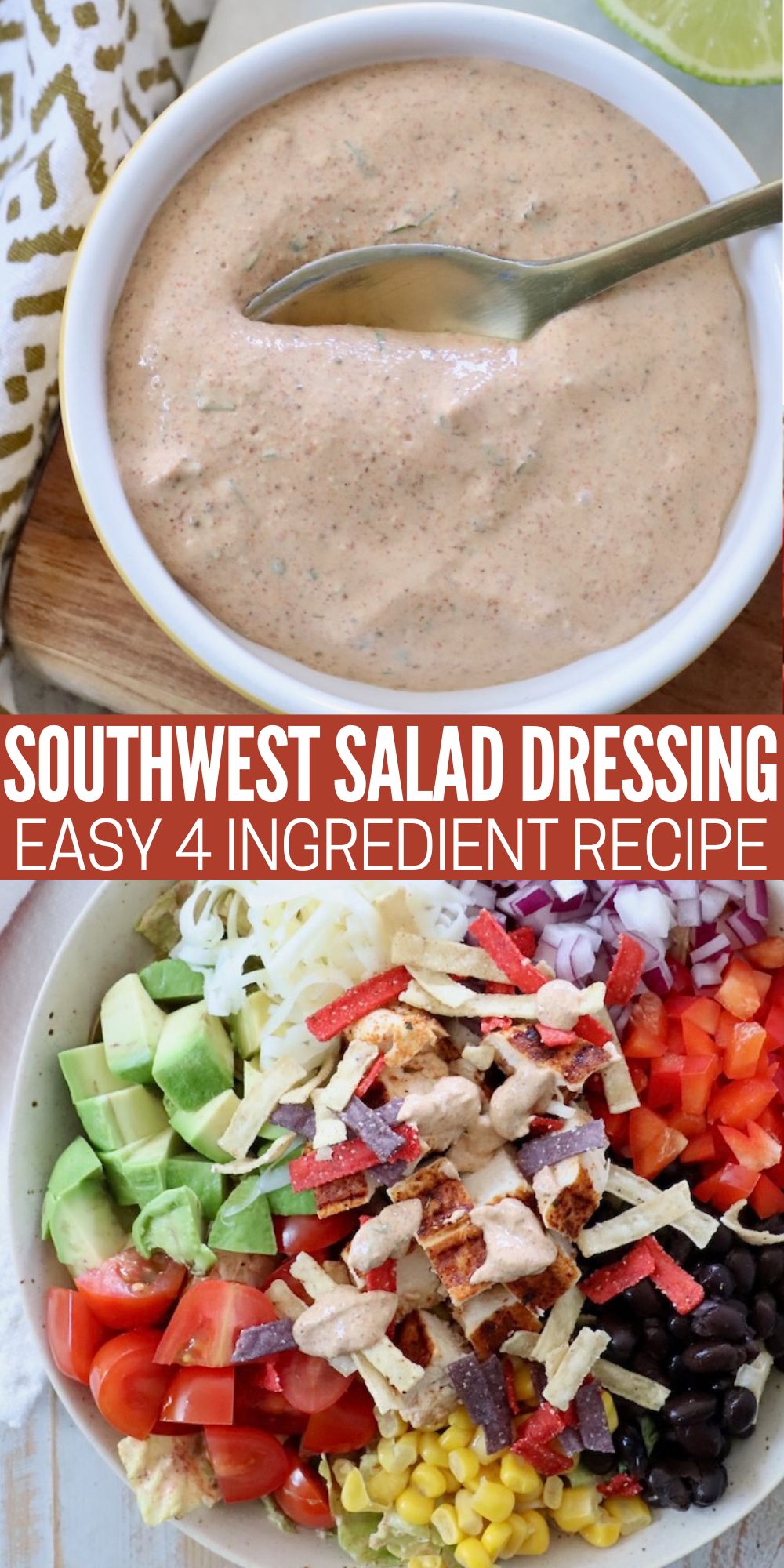5 Minute Southwest Salad Dressing