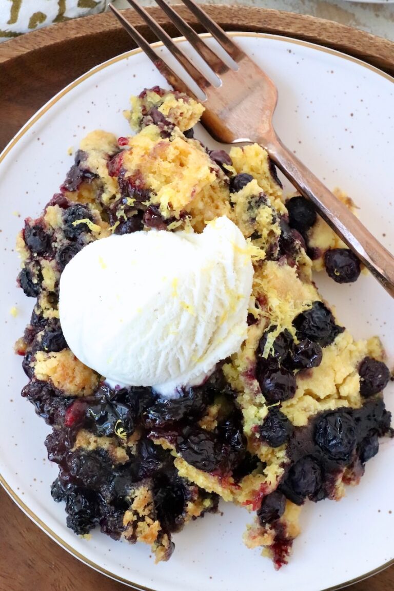 Blueberry Dump Cake Recipe