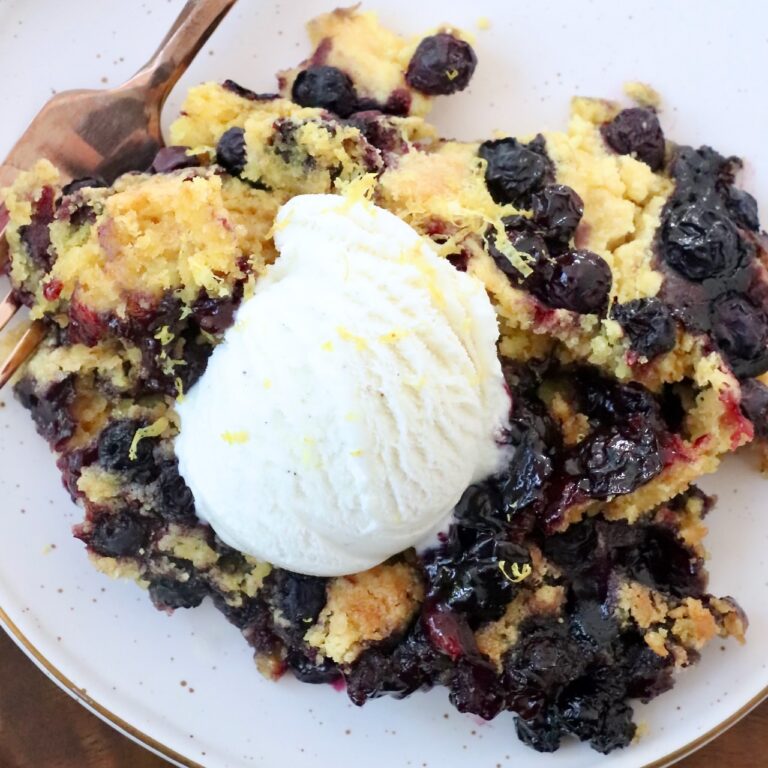 Blueberry Dump Cake Recipe