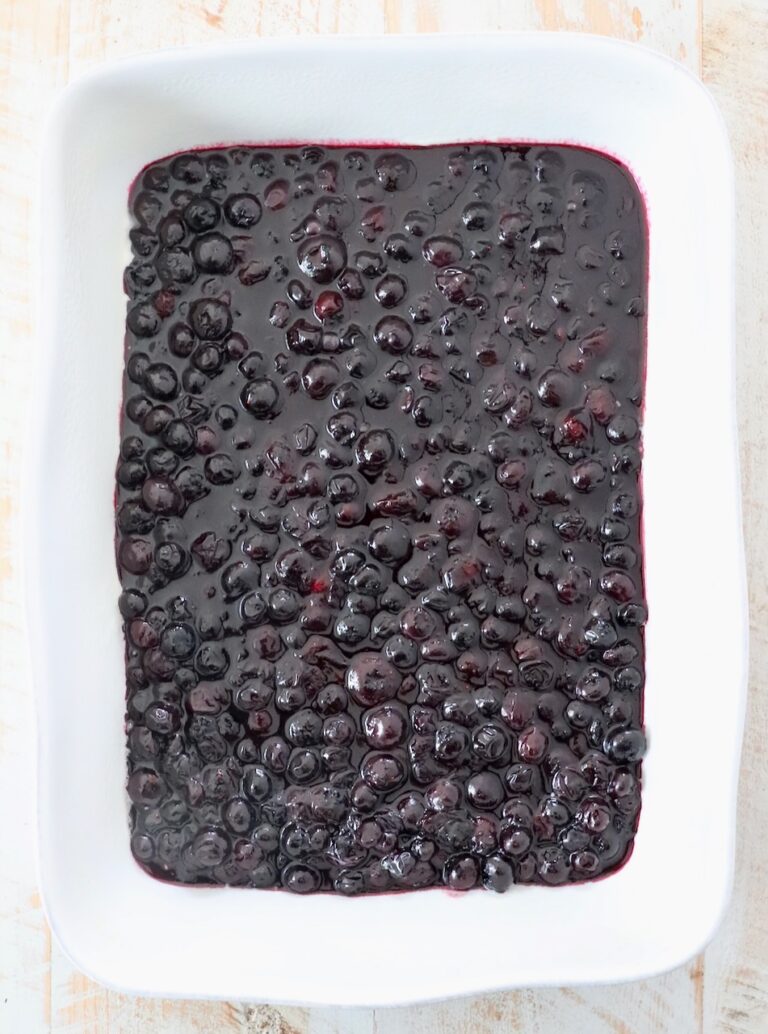 Blueberry Dump Cake Recipe