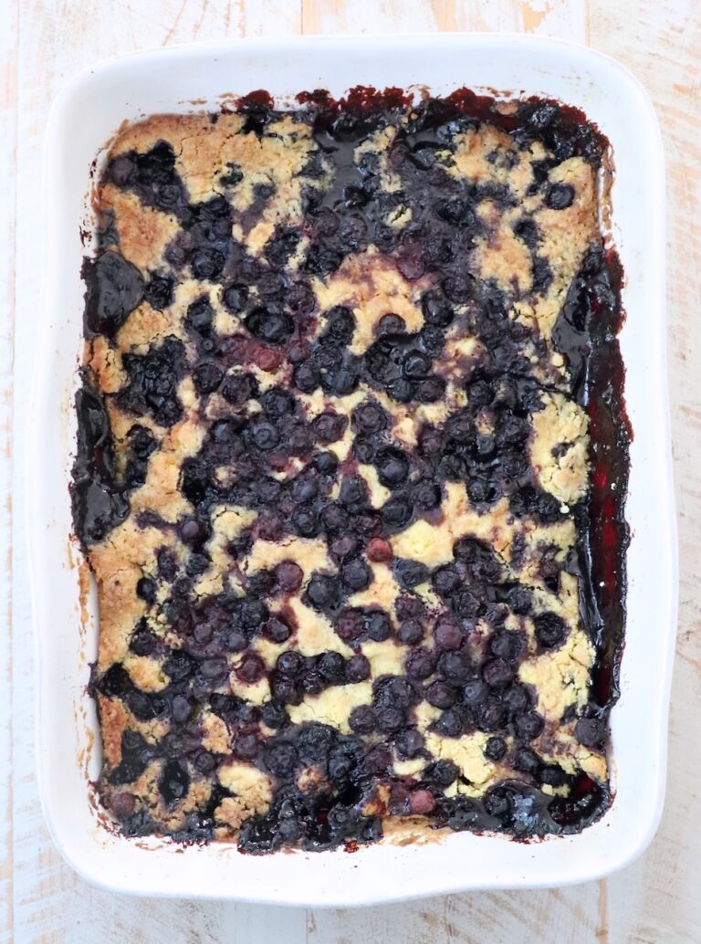 Blueberry Dump Cake Recipe
