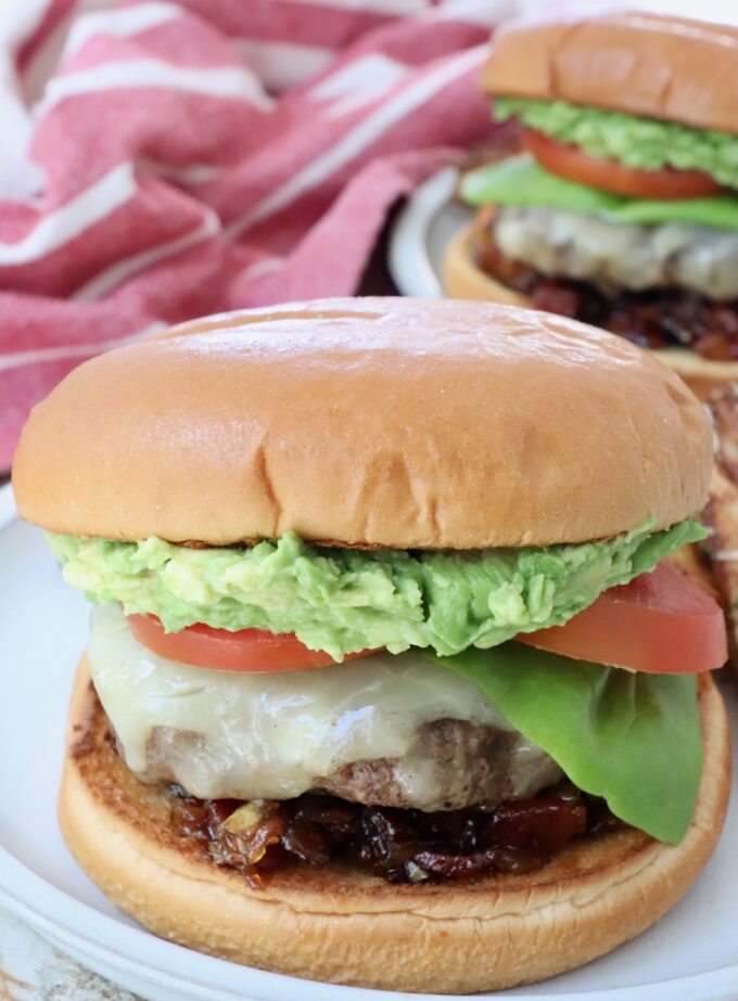 California Burger Recipe (Bacon Avocado Burger)