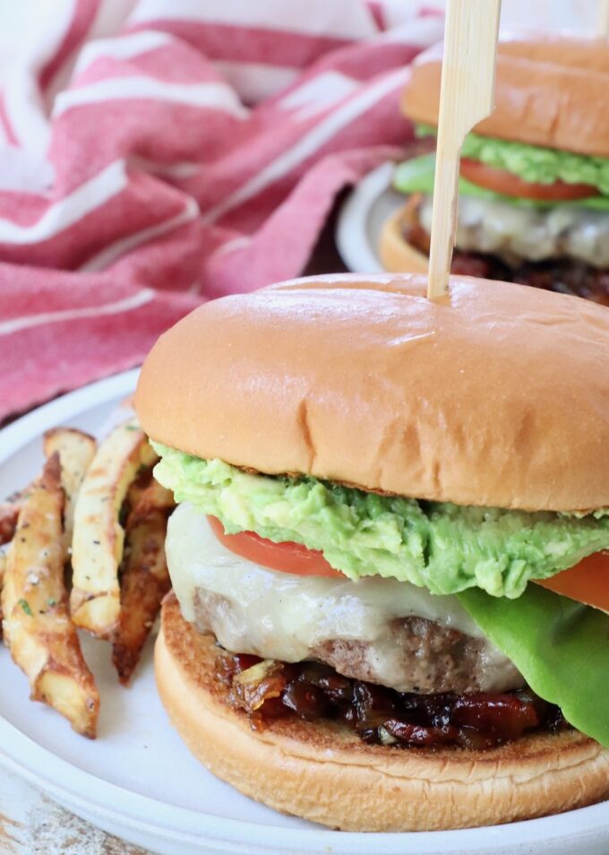 California Burger Recipe (Bacon Avocado Burger)