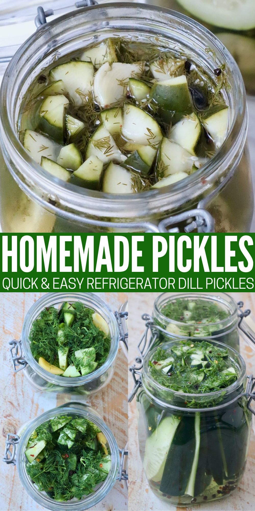 Easy Homemade Pickles Recipe