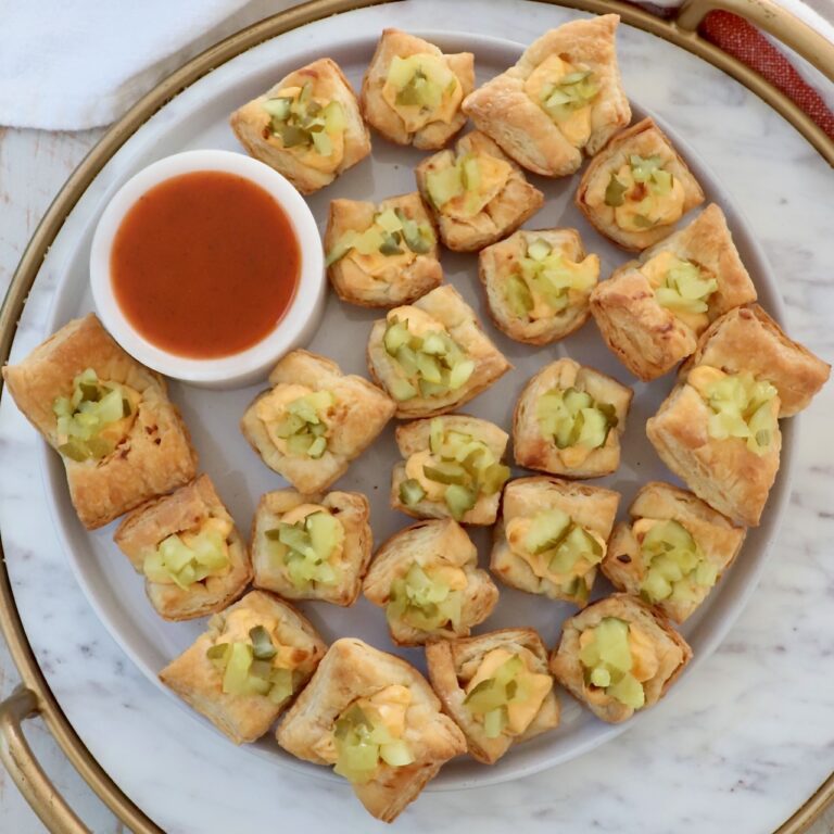 Puff Pastry Pickle Bites