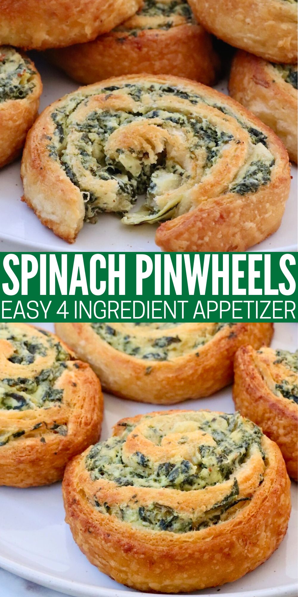 Spinach Pinwheels Recipe
