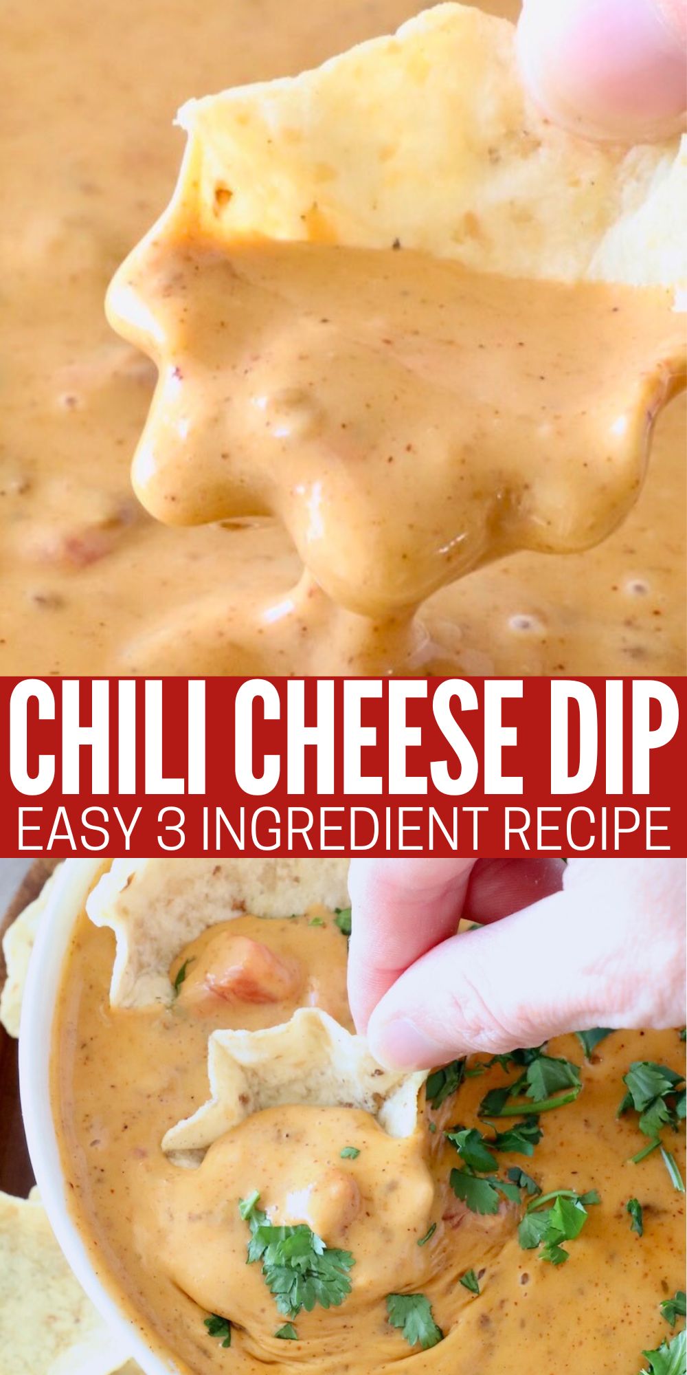 Chili Cheese Dip (just 3 ingredients!)