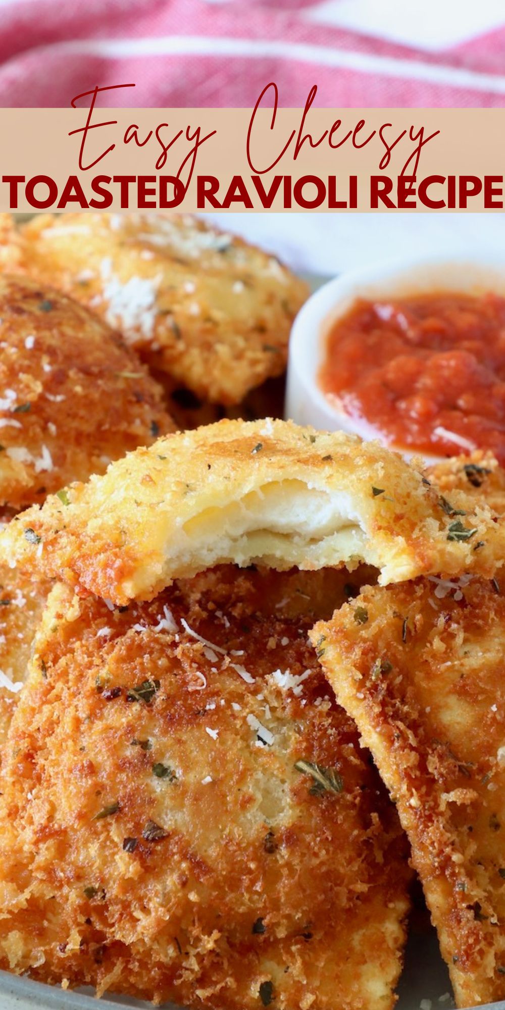 Toasted Ravioli Recipe (Pan Fried or Air Fryer)