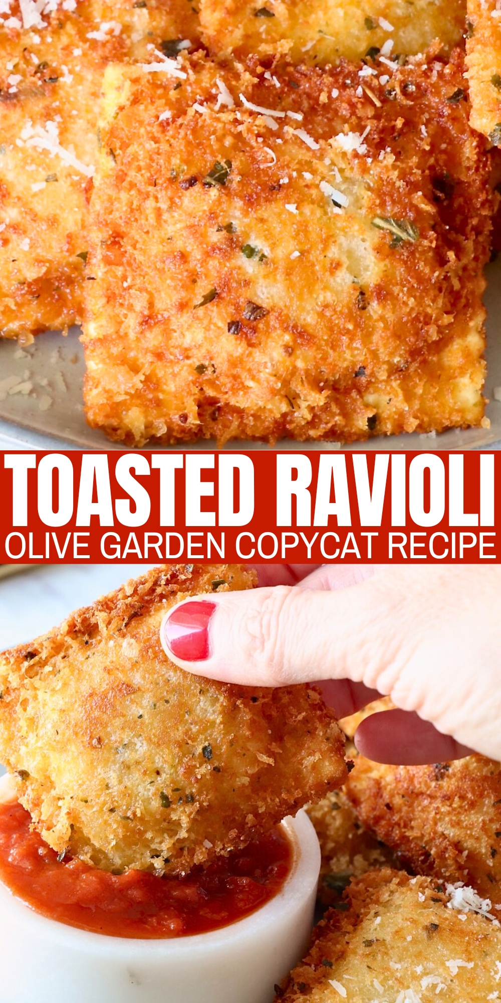 Toasted Ravioli Recipe (Pan Fried or Air Fryer)