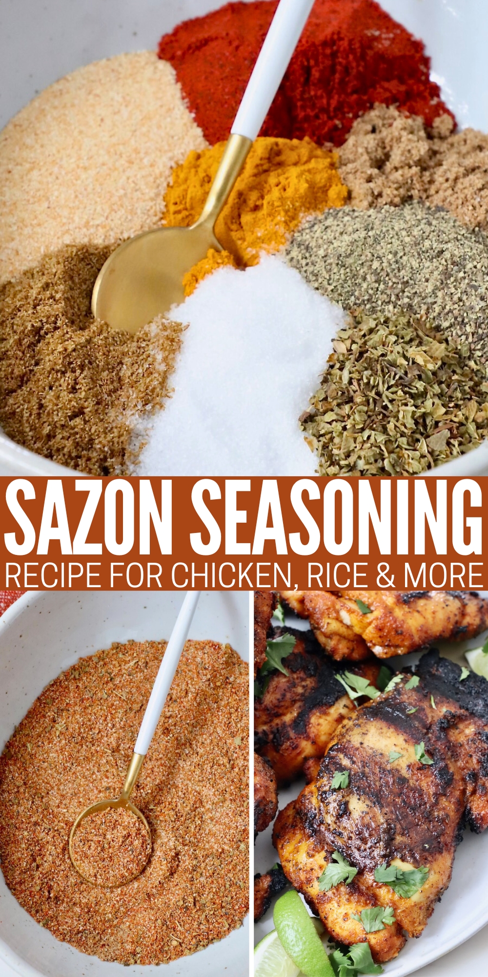 Homemade Sazon Seasoning