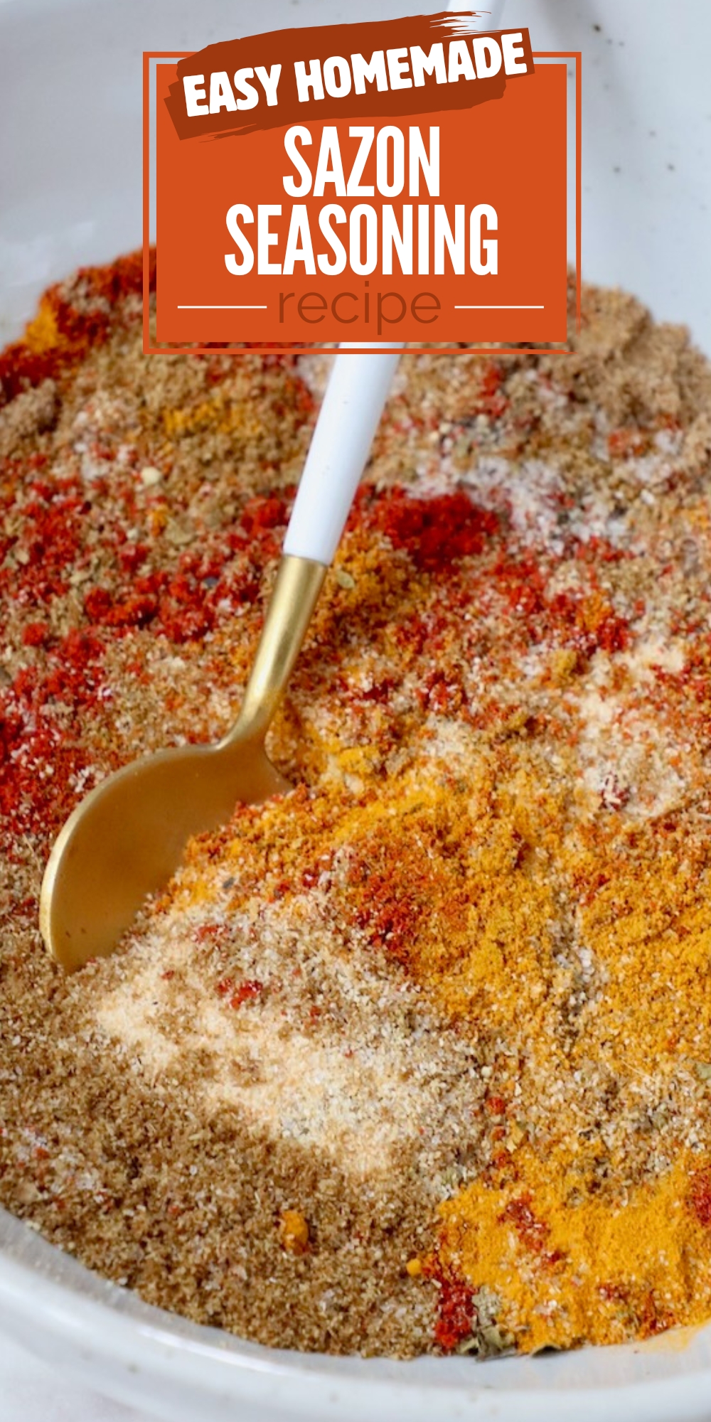 Homemade Sazon Seasoning